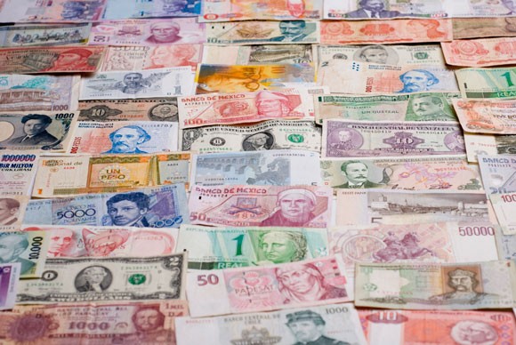 Emerging market currencies were set for their best month this year ...